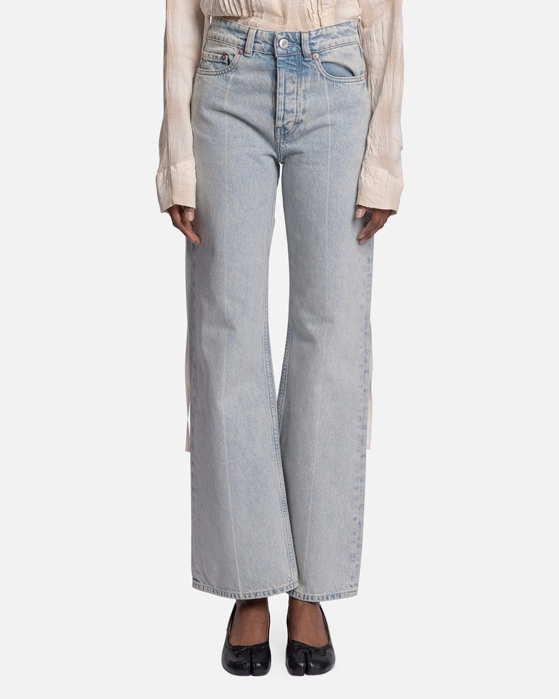 Boot Cut Jeans in Bleach Crease Denim – SVRN