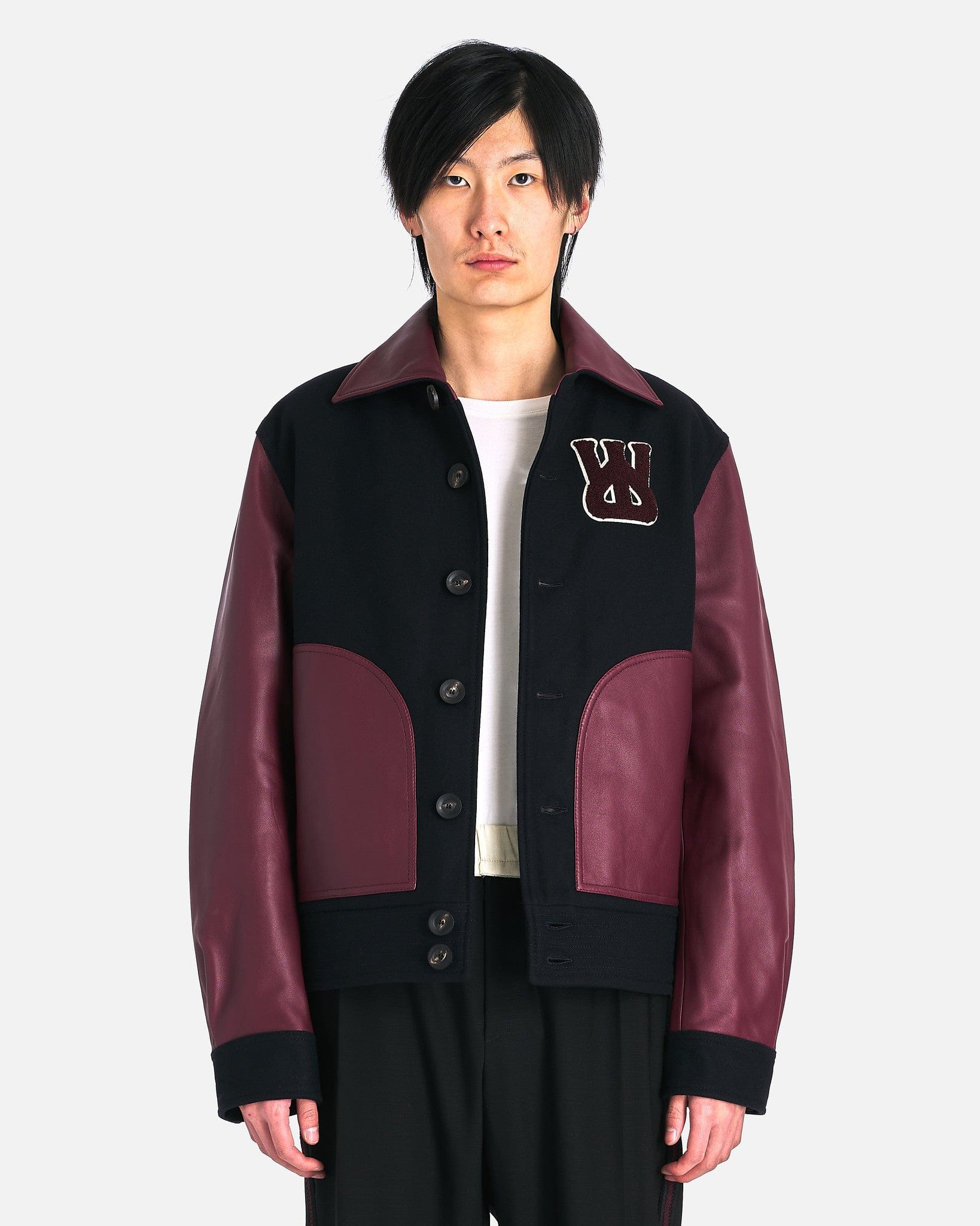 Harlem Jacket in Navy/Red – SVRN