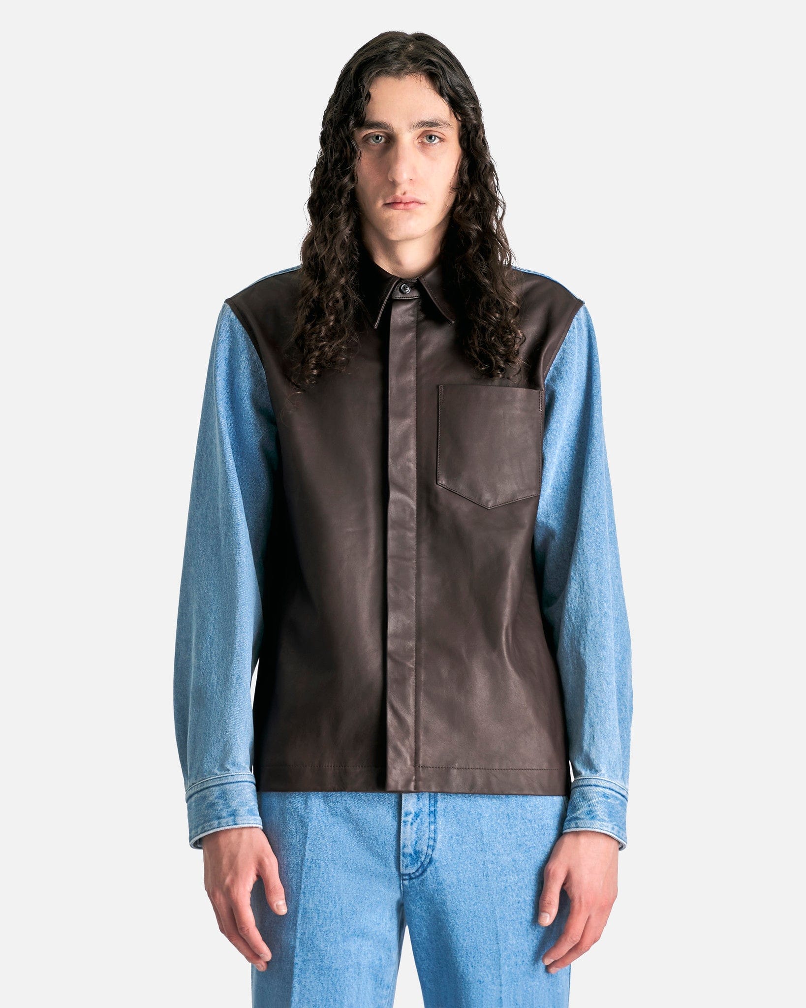 Lan M.L. Shirt in Dark Brown – SVRN