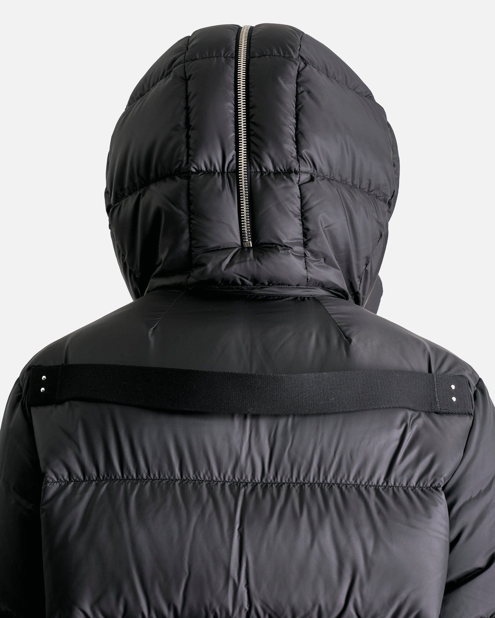Moncler Hooded Cyclopic Coat in Black – SVRN