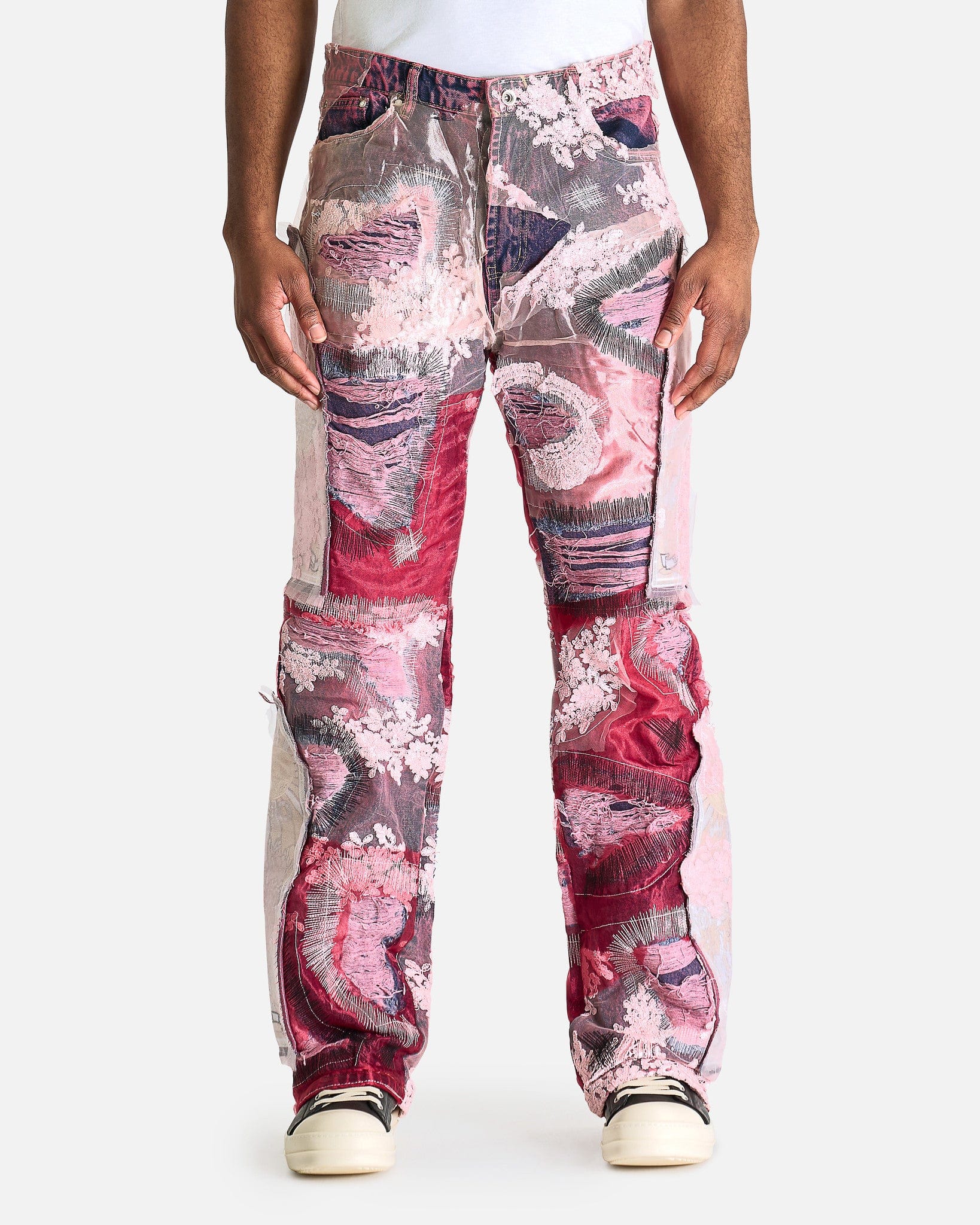 Overdyed Affinity Denim in Ruby – SVRN