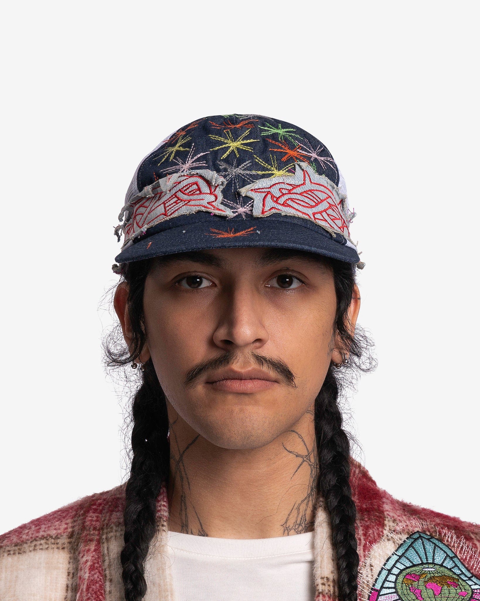 Pale Use Crown of Thorns Trucker Cap in Multi – SVRN