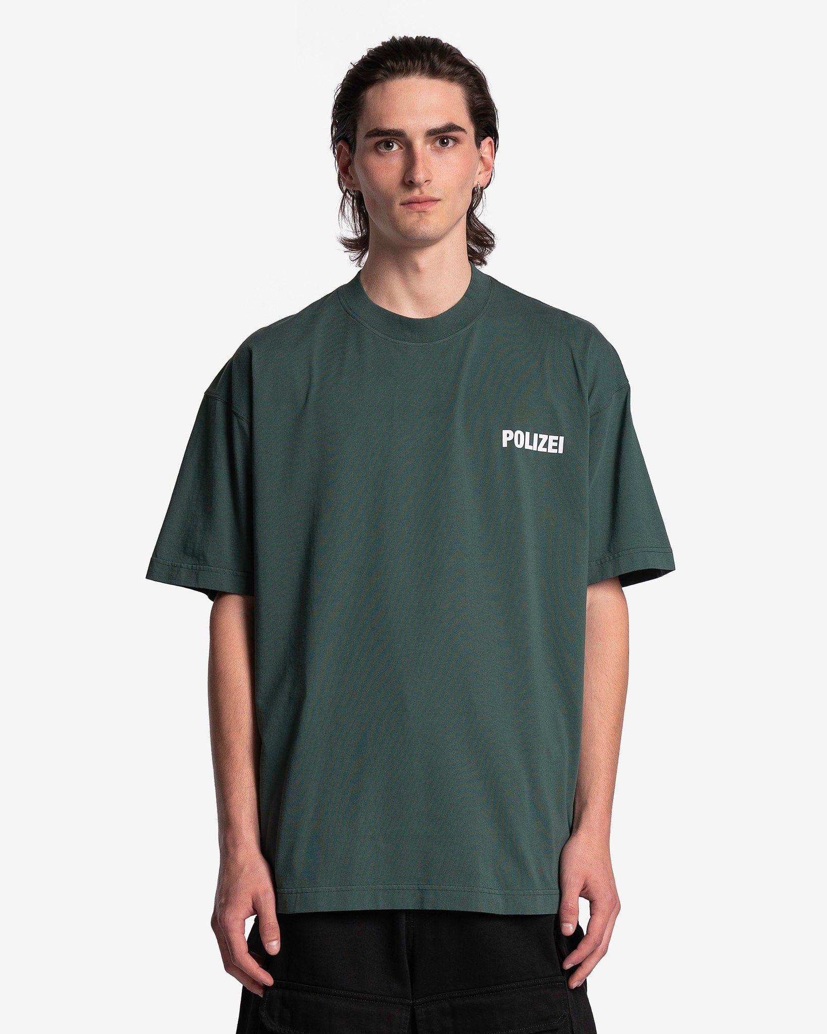 Polizei T-Shirt in Police Green – SVRN