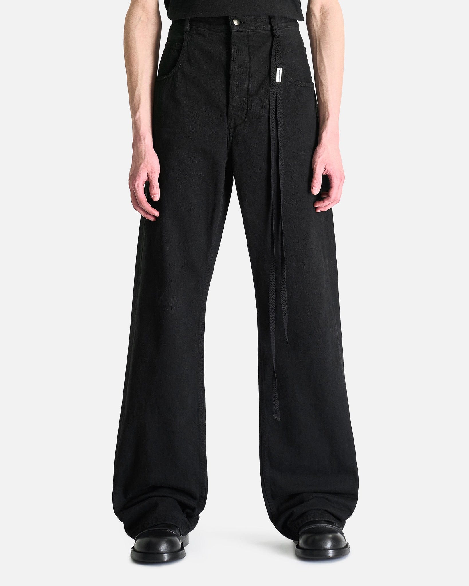 Ronald 5-Pocket Comfort Trouser in Black – SVRN