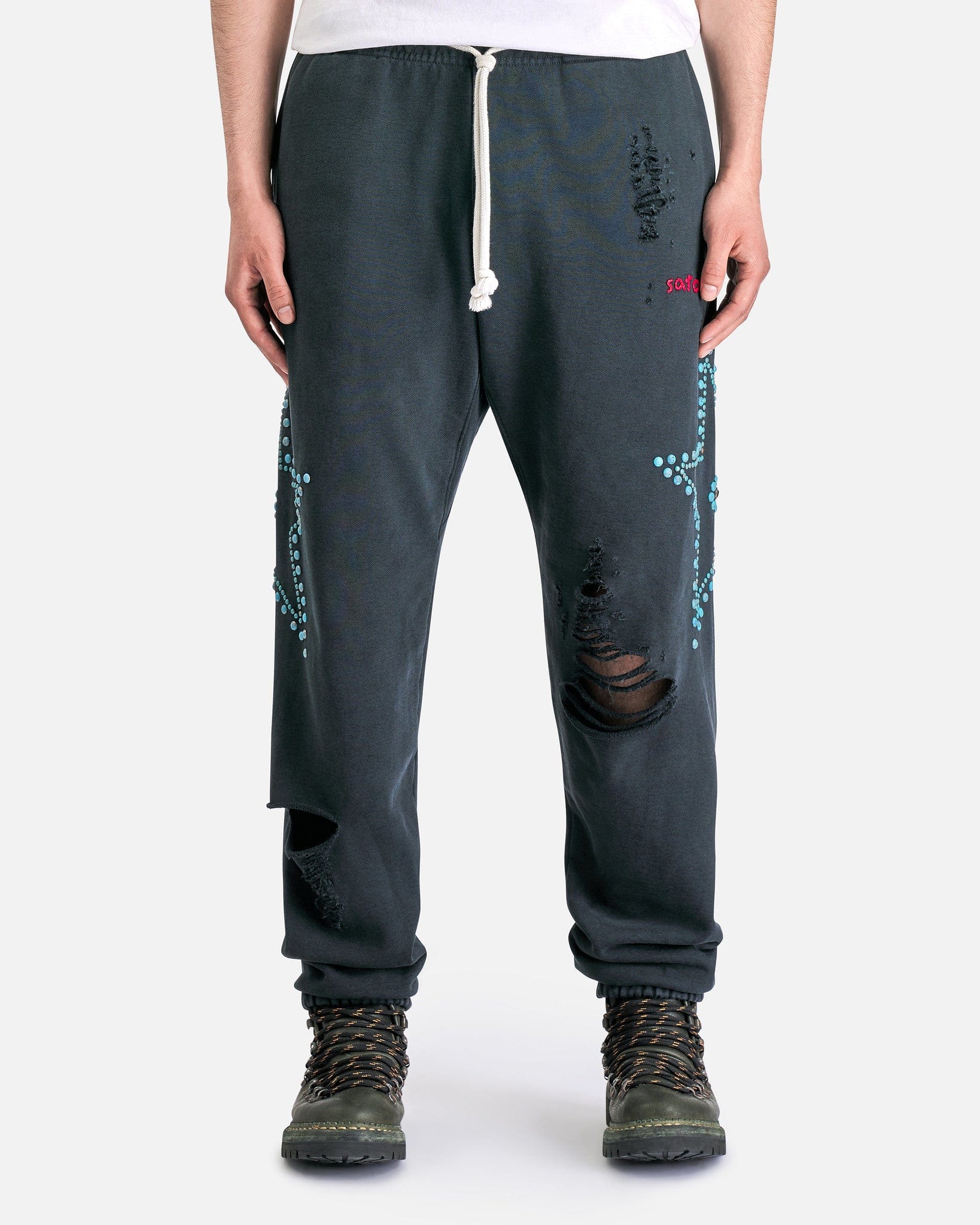 Satoshi Nakamoto - Star Studded Sweatpant in Black – SVRN