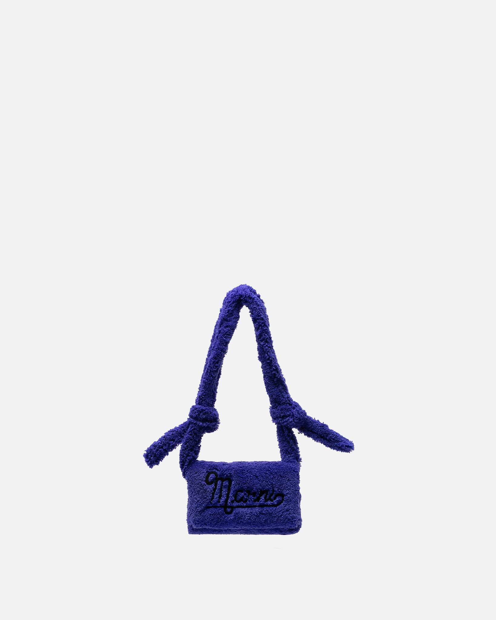 Terry Cloth Large Prism Bag in Royal – SVRN