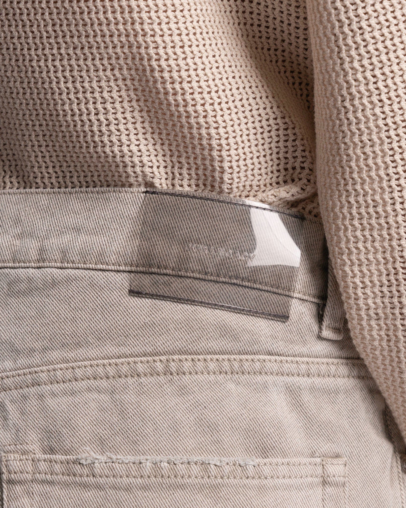 Third Cut in Attic Wash Denim – SVRN