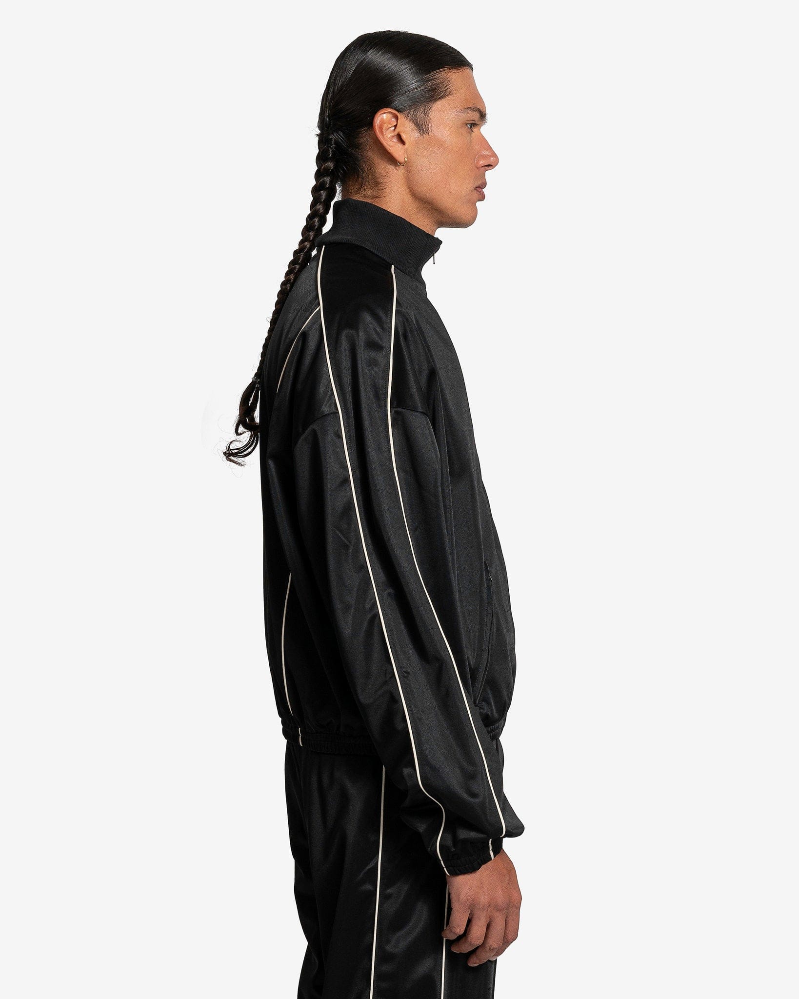 Warrior Bomber Track Jacket in Black – SVRN