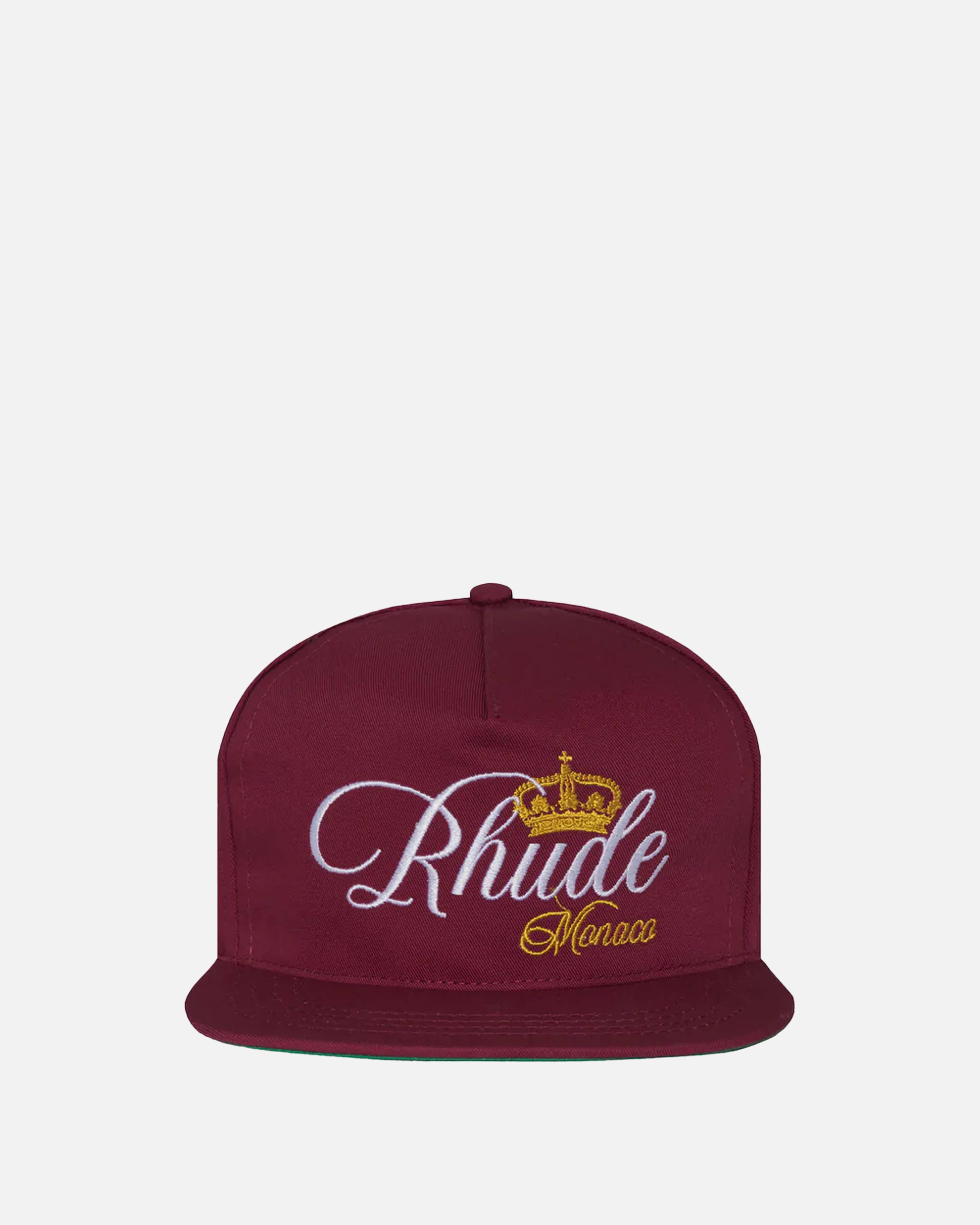 Crown Hat in Maroon – SVRN