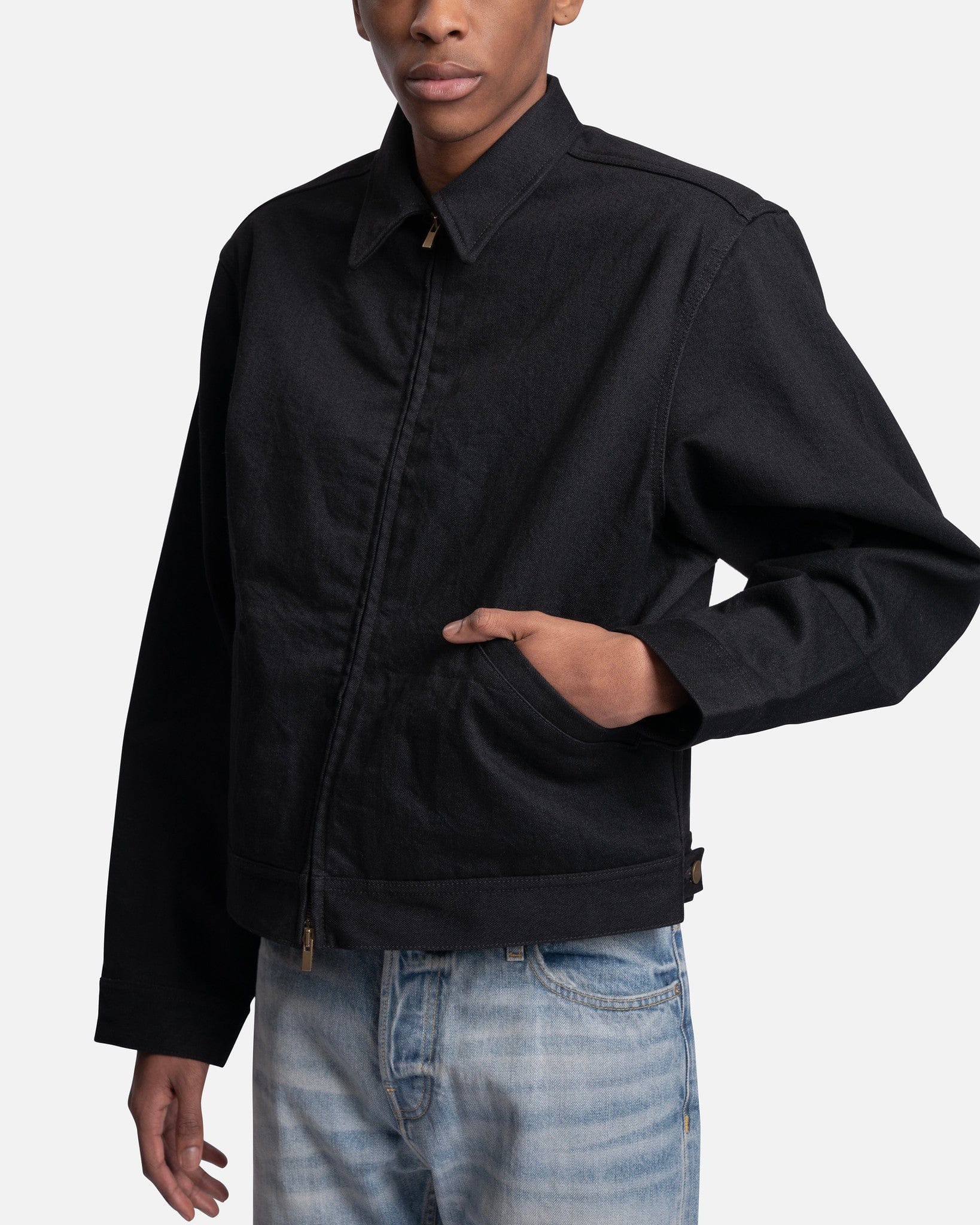 Eternal Denim Jacket in Black – SVRN