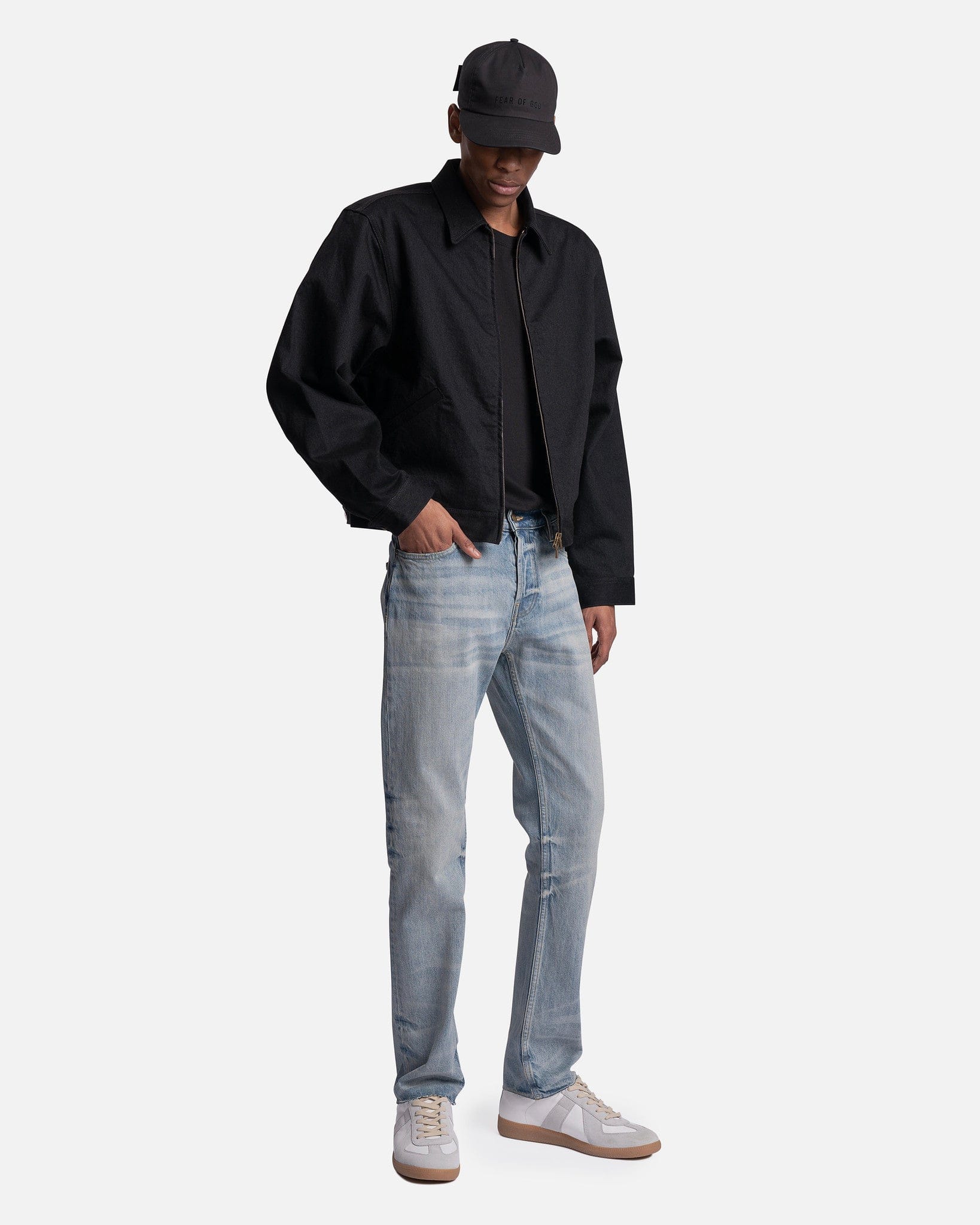 Eternal Denim Jacket in Black – SVRN