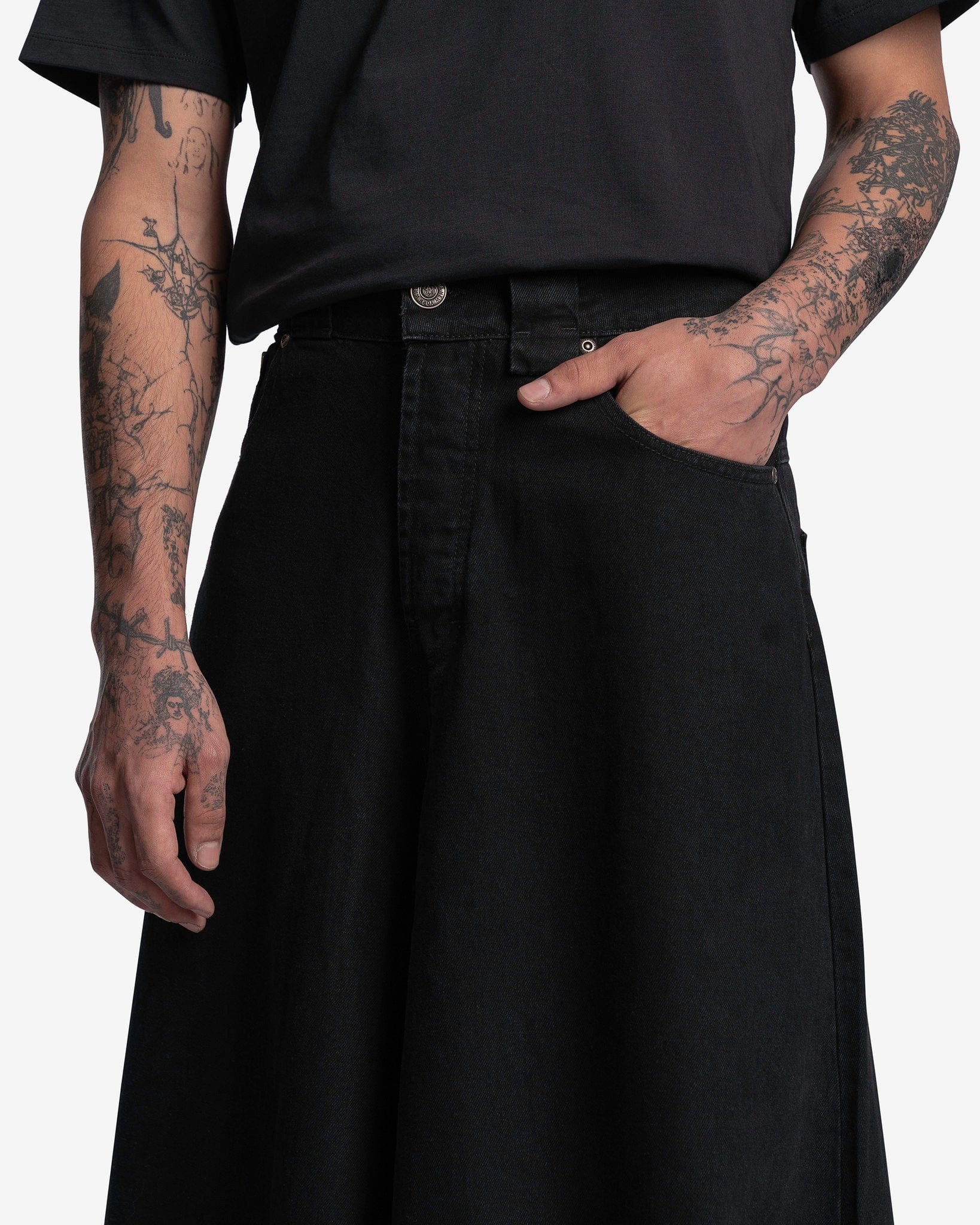 Ghost Rider Pants in One Wash Black – SVRN