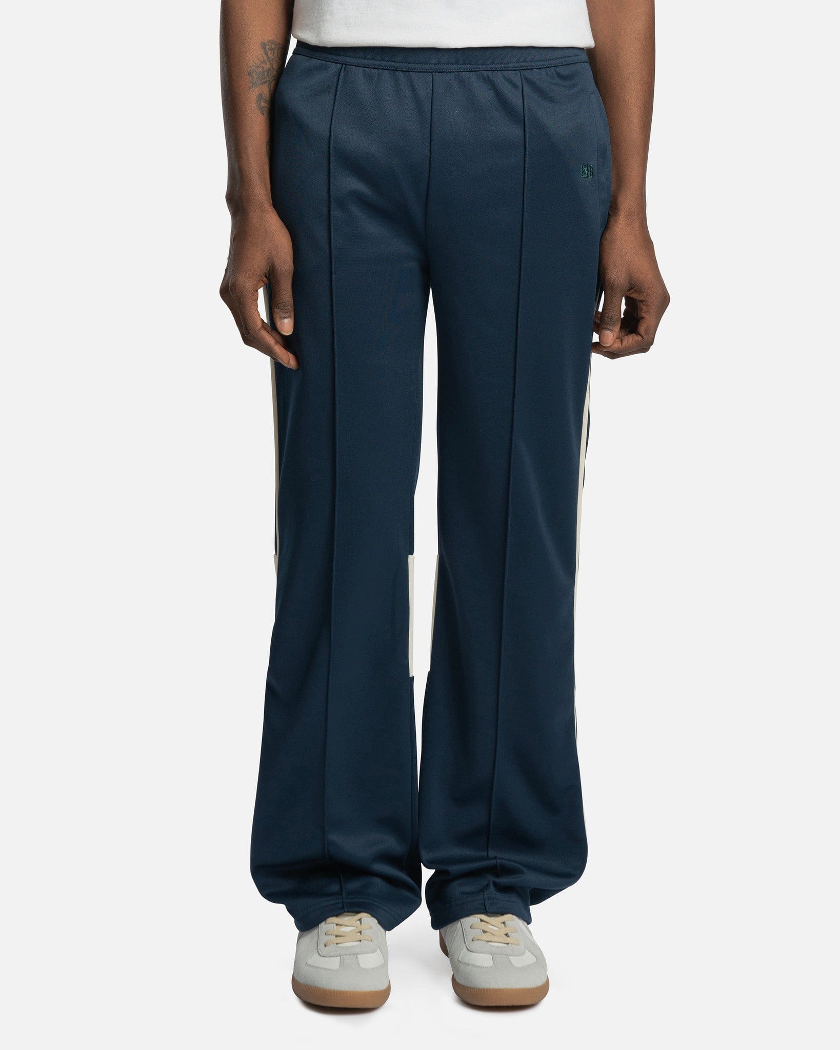 Kola Track Pants in Navy/Yellow – SVRN Kola Track Pants in Navy/Yellow – SVRN