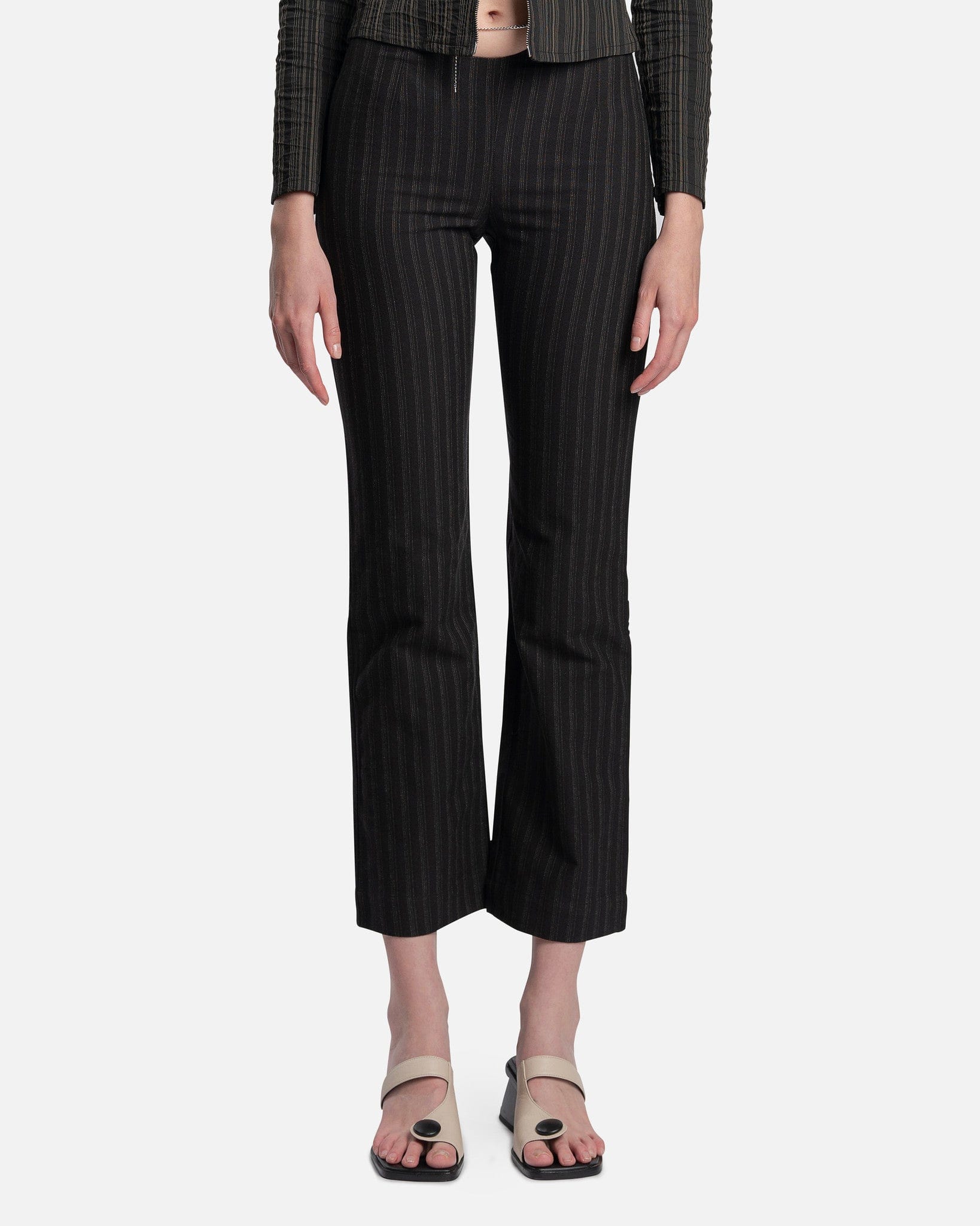 Moonless Irregular Front Opening Pant in Black – SVRN