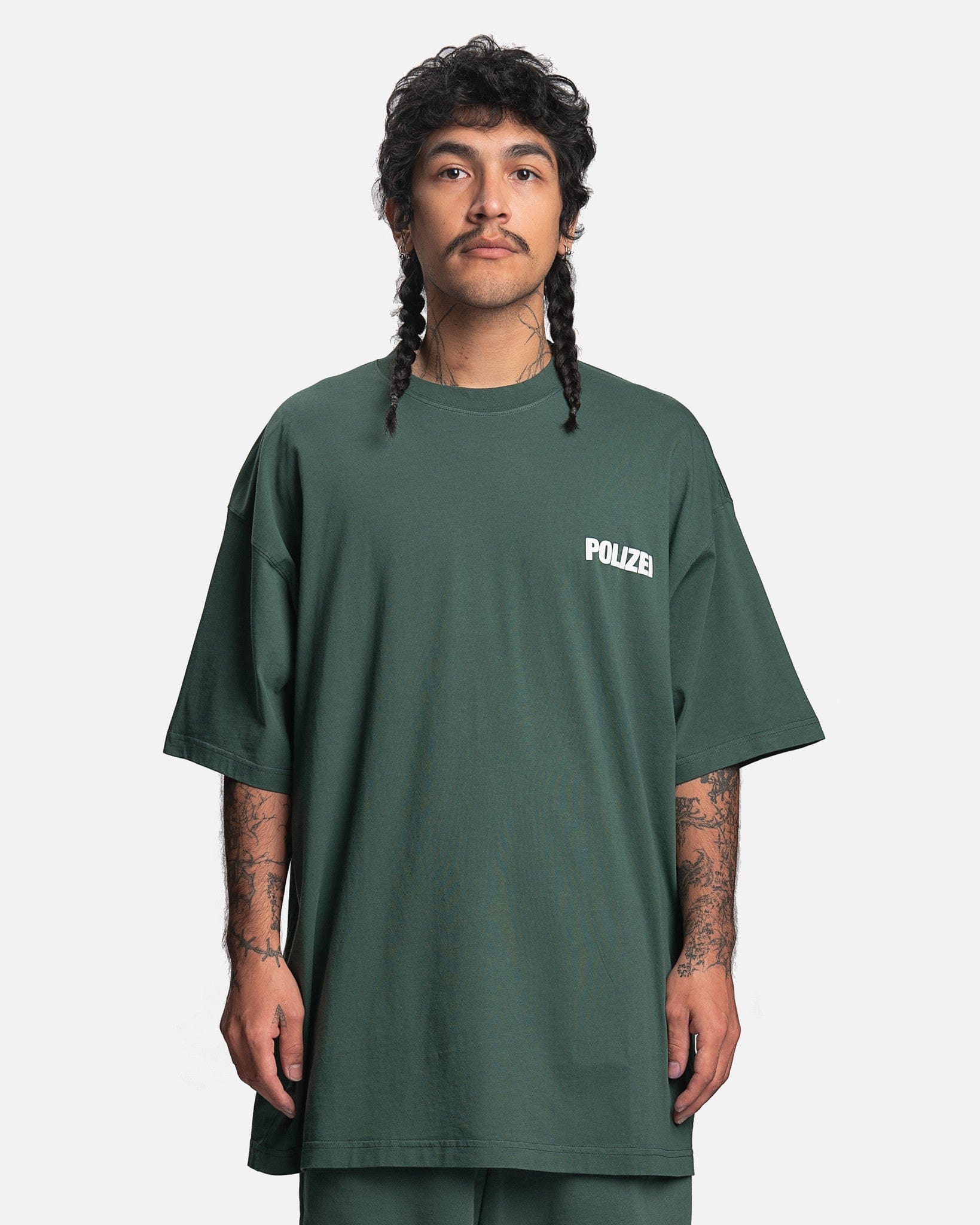 Polizei T-Shirt in Police Green – SVRN