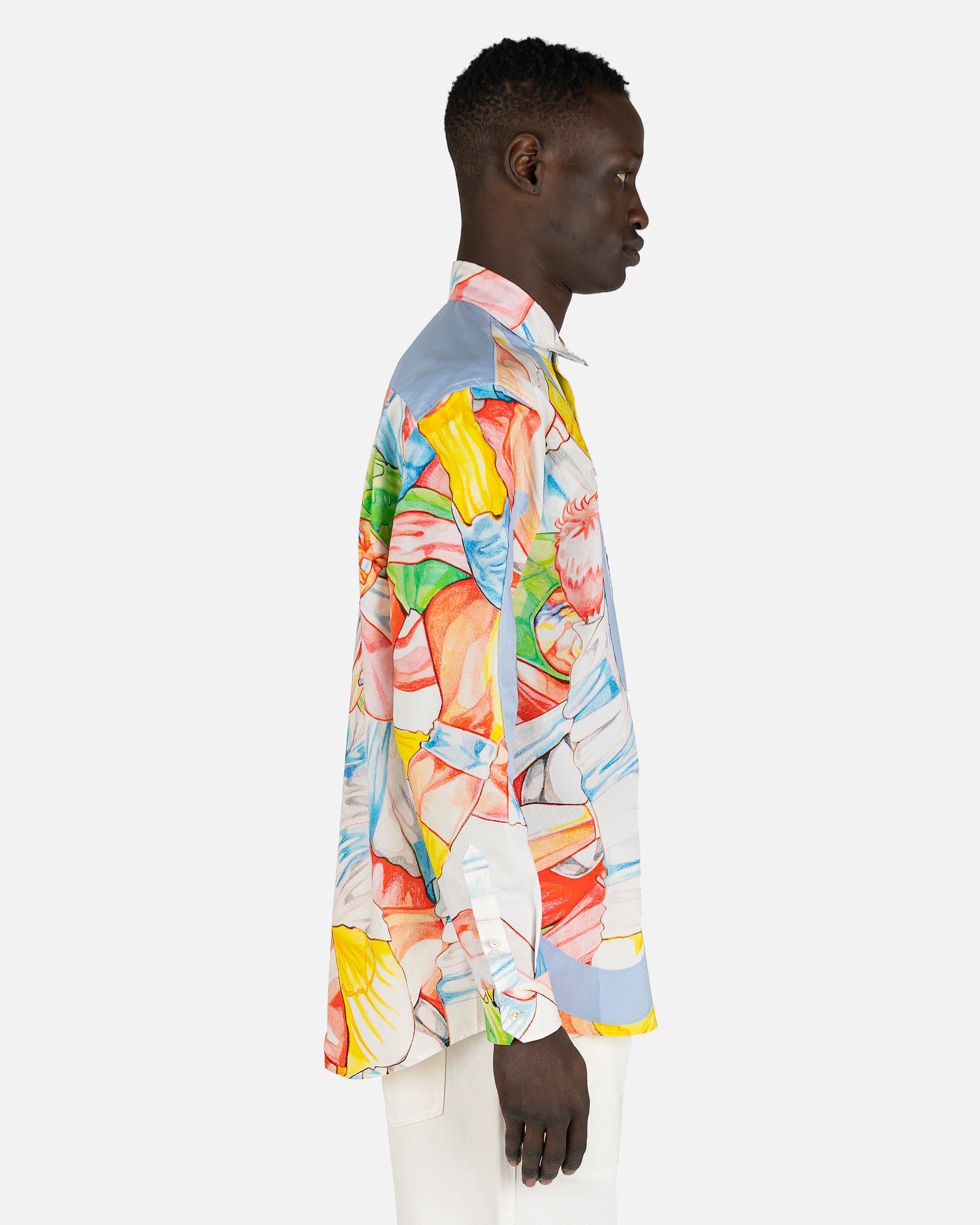 Printed JWA Logo Applique Shirt – SVRN