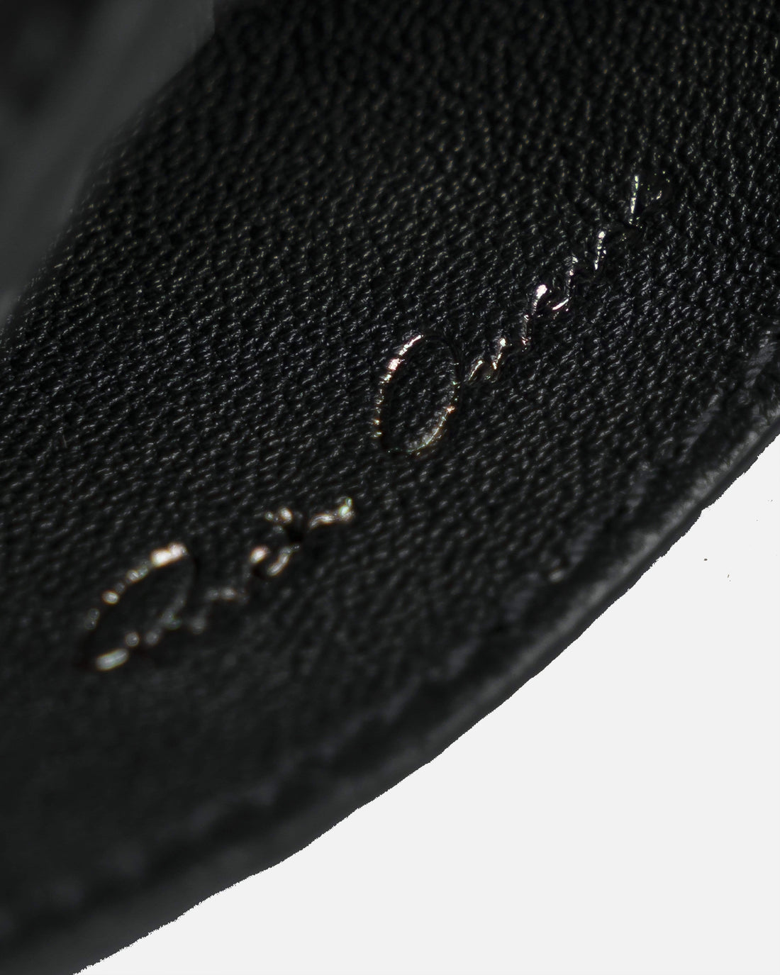 Python Leather Cardholder in Black – SVRN