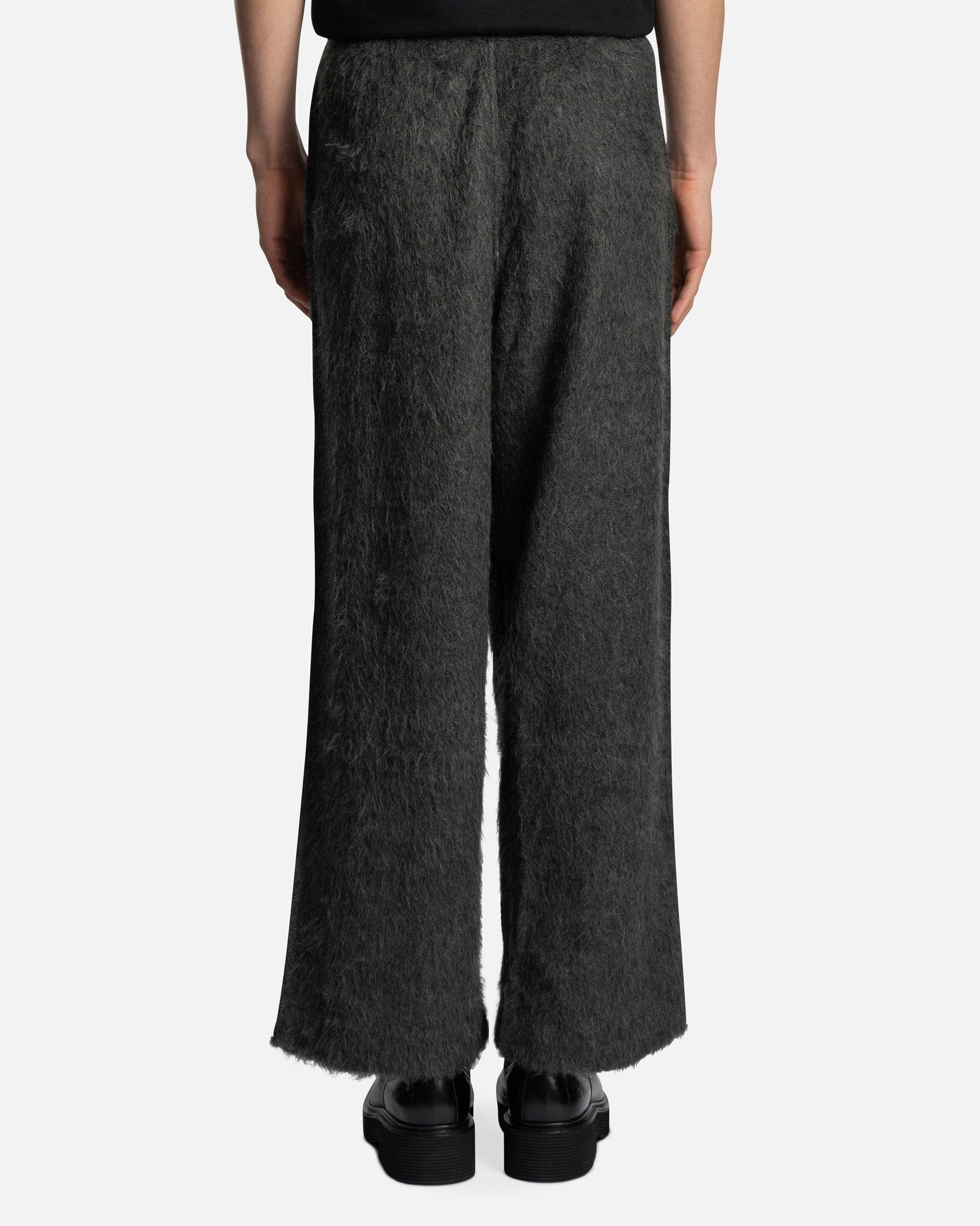 Reduced Trousers in Ash Grey Alpaca – SVRN