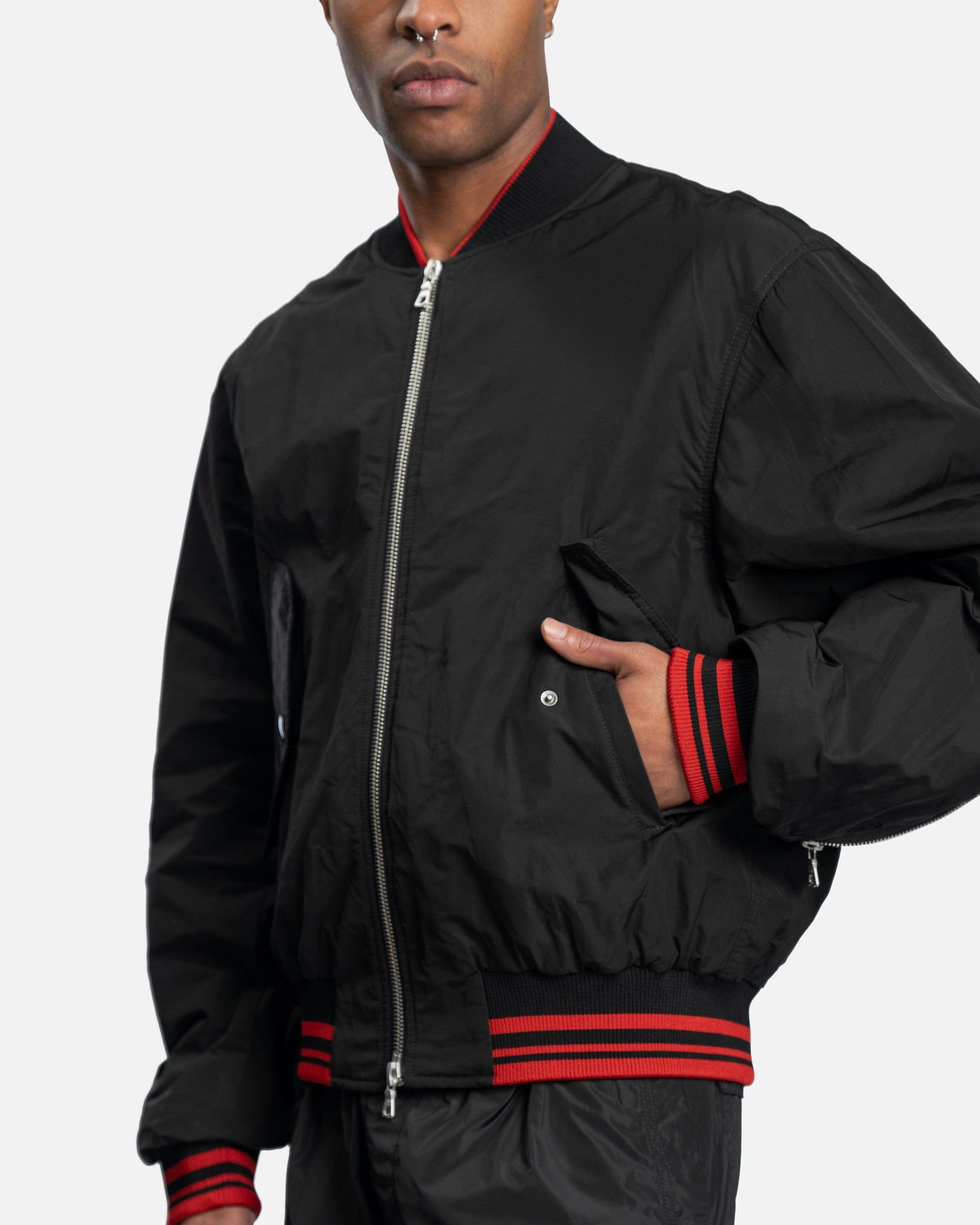 Vellow Patch Jacket in Black – SVRN