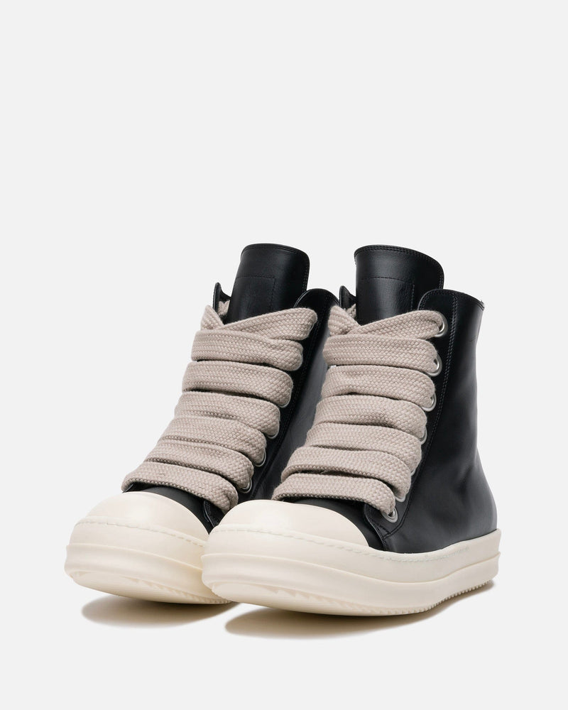 Wide Lace Ramones in Black/Milk – SVRN Wide Lace Ramones in Black/Milk – SVRN