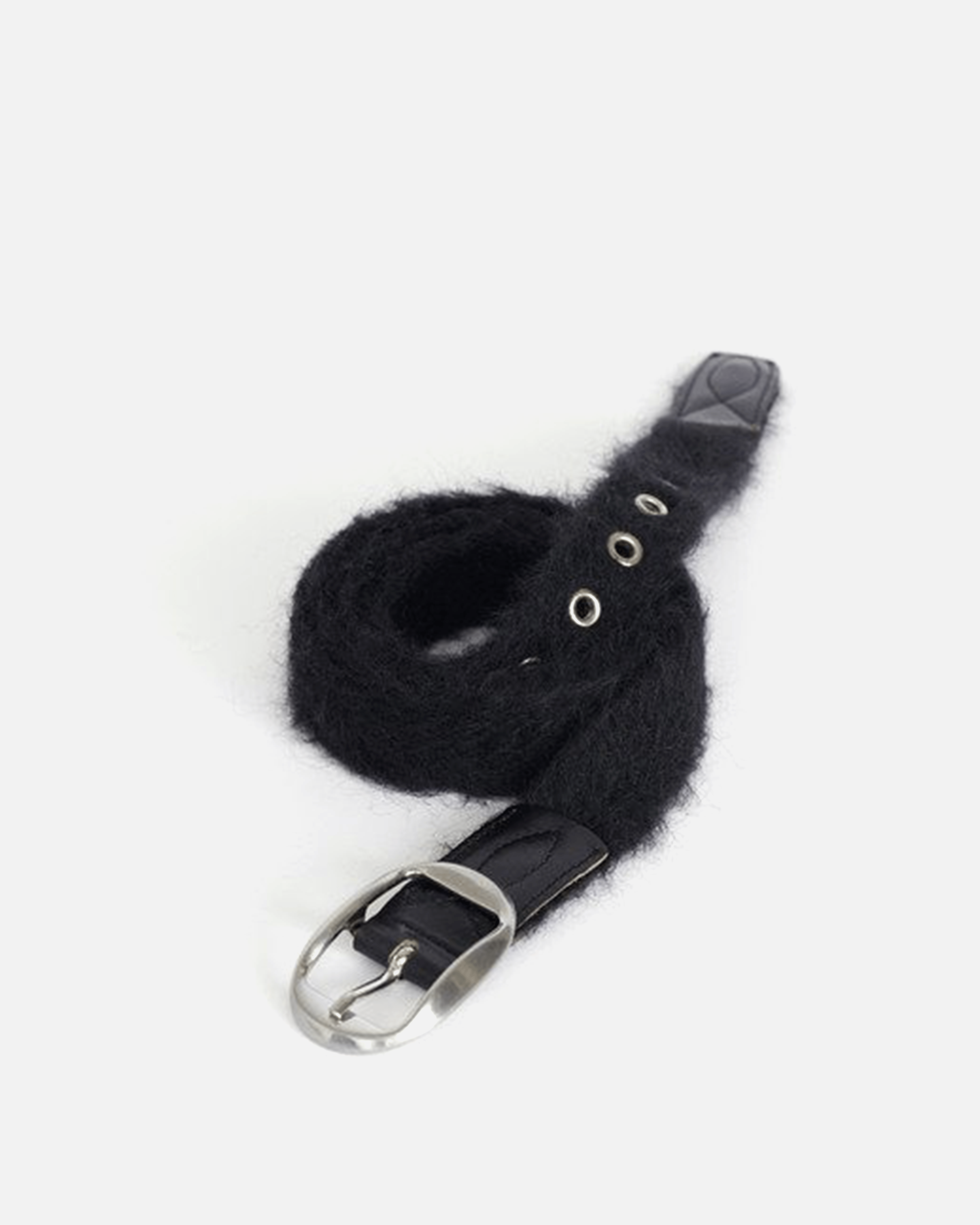 Yukio Mohair Belt in Black – SVRN